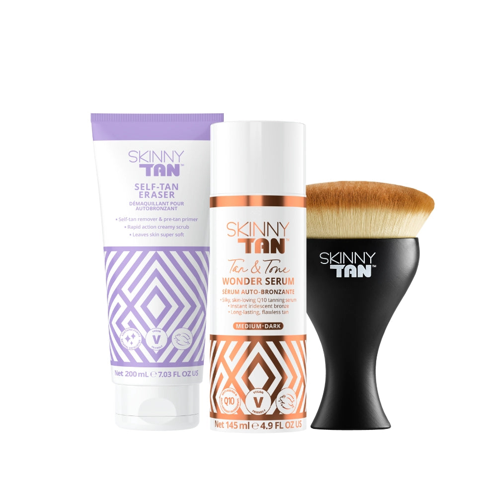 Skinny Tan Wonder Serum Bundle | The Tan Your Skin Deserves - Skin & Tan UK